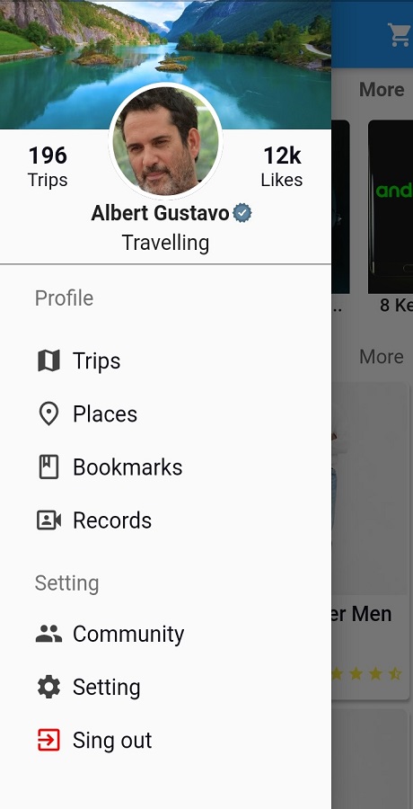 Material Design Flutter Ui Kit Android By Powerrenderdev Codecanyon